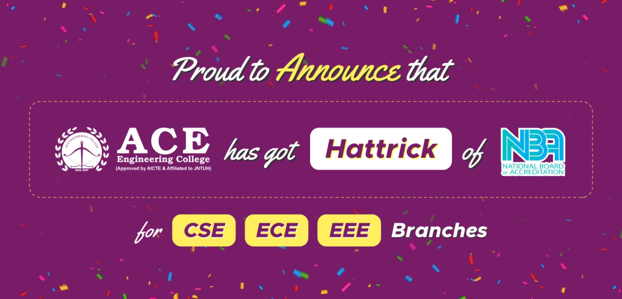 ACE Engineering College – Leading Engineering College in Hyderabad