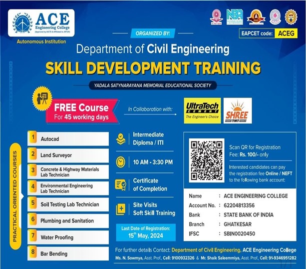 Civil Engineering - ACE Engineering College