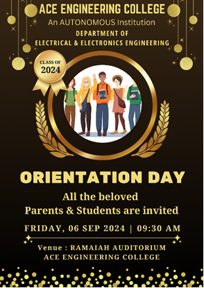 Electrical and Electronics Engineering – ACE Engineering College